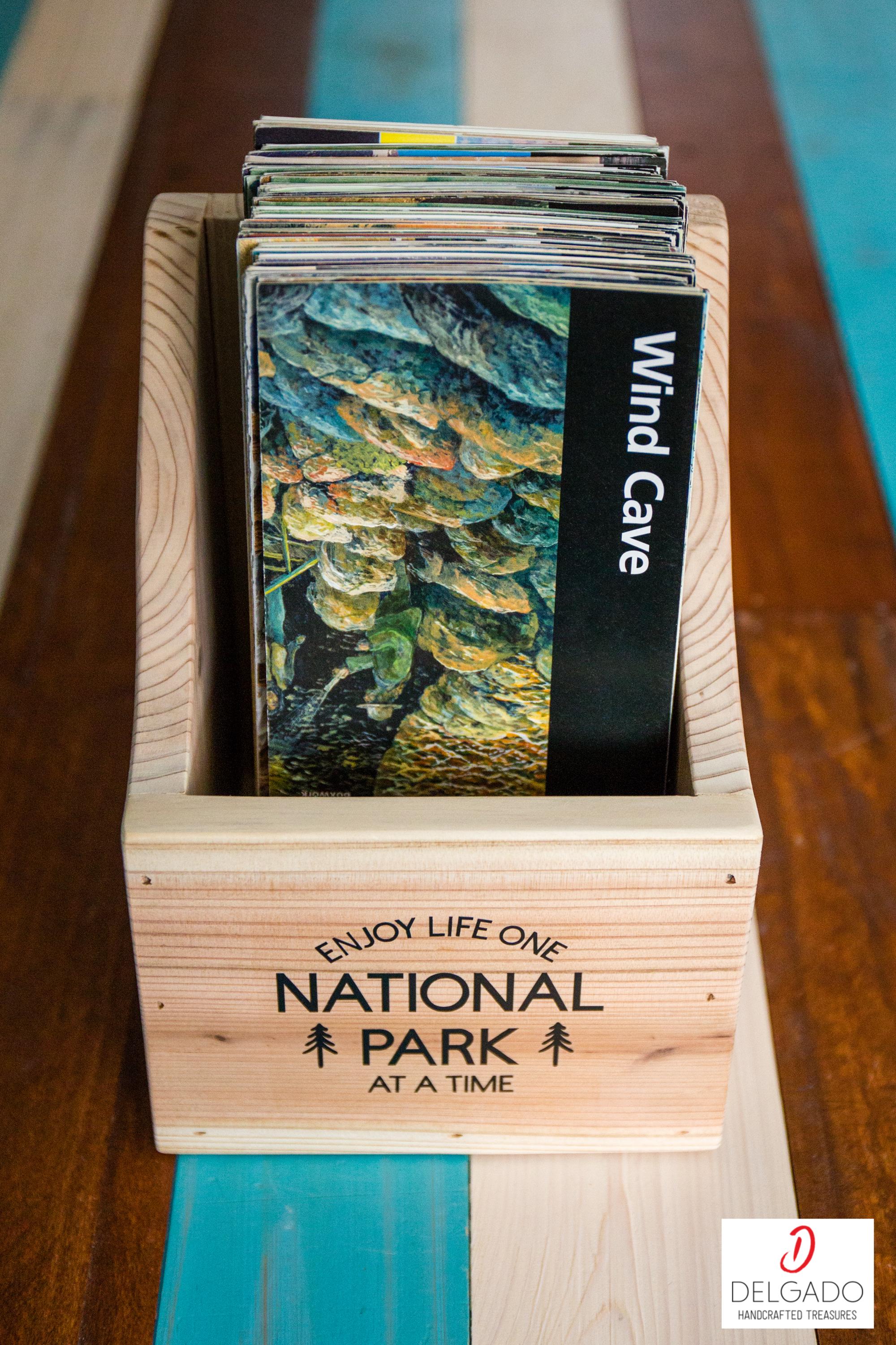 Vertical Map Box Holder, Business Brochure Holder, National Park Map ...