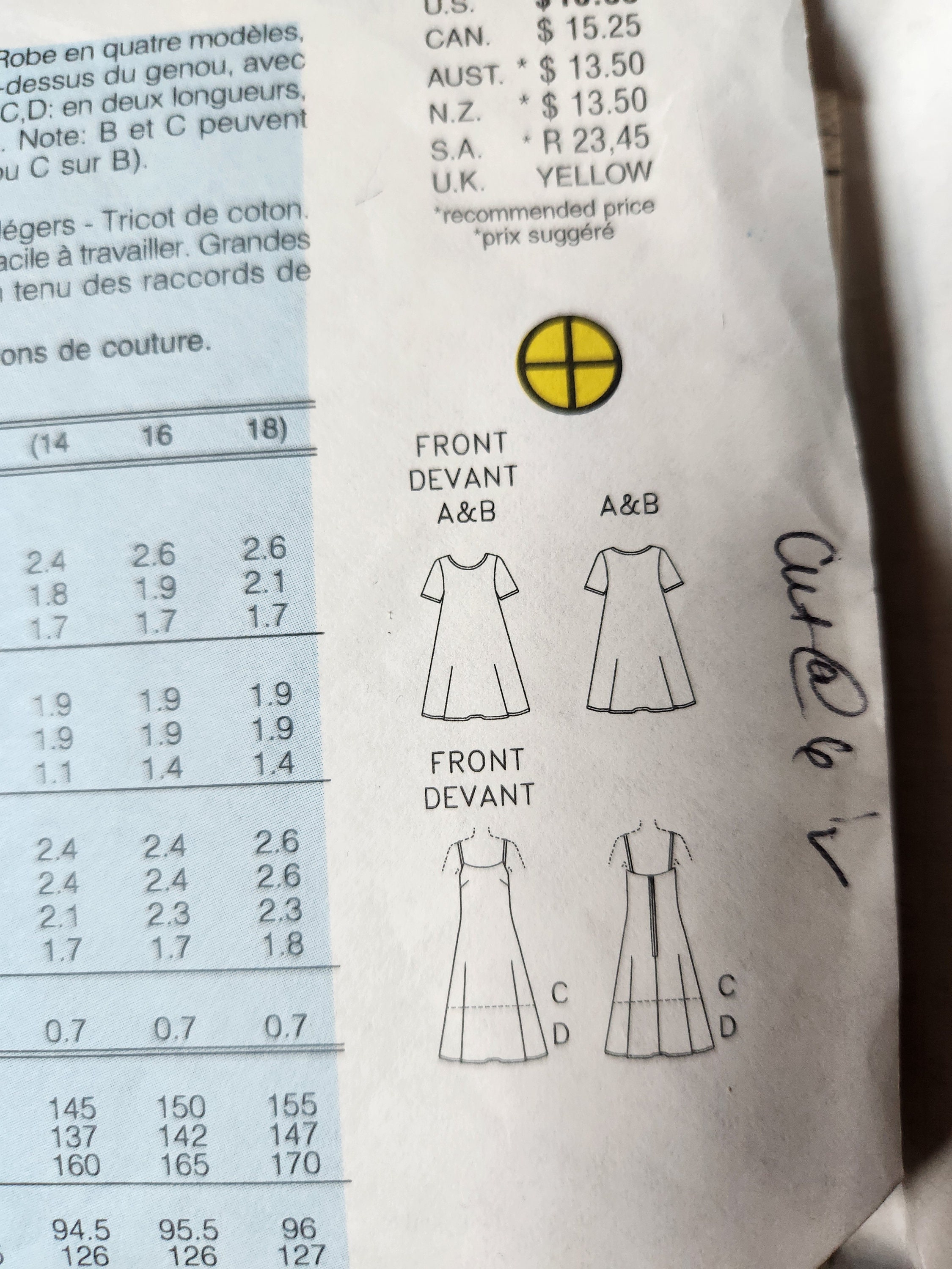 Butterick Dress Pattern - Etsy