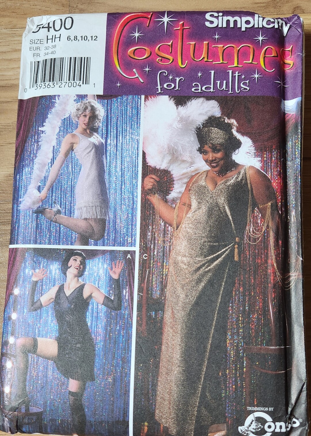 Simplicity Adult Costume Pattern - Etsy