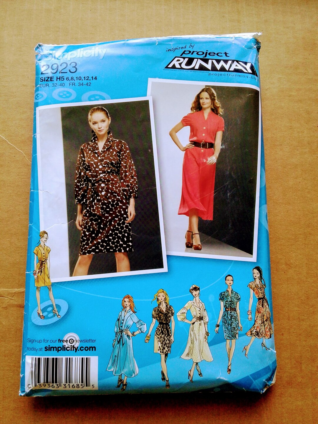 Simplicity Project Runway Pattern - Etsy.de