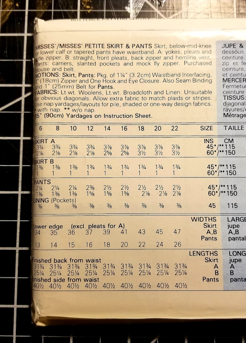 Butterick Fast and Easy Pattern - Etsy