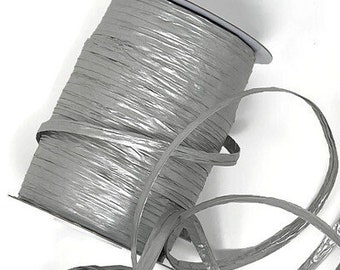 Metallic Gold Paper Raffia Ribbon 100 YDS Party Decor Gift Paper Craft ...