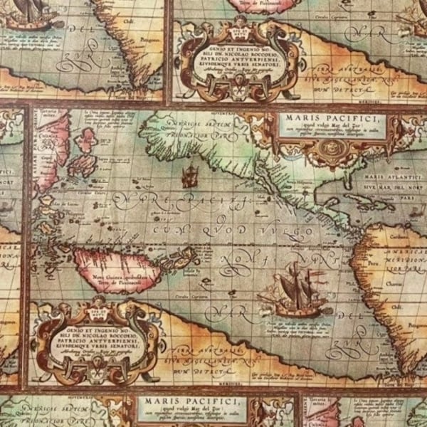 World Map Wrapping Paper - Etsy