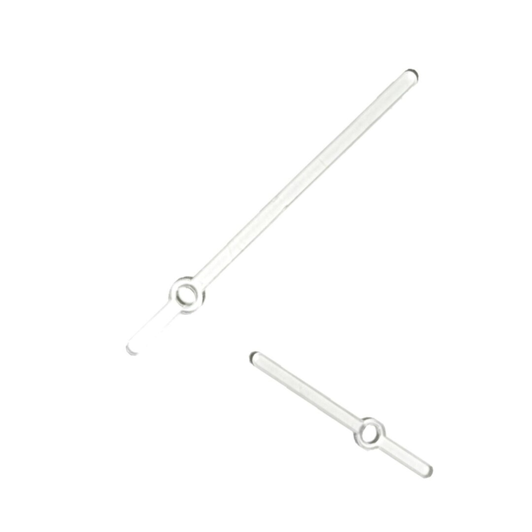 Clock Hands Clear Acrylic 2 Piece DIY Kit 30020661 - Etsy