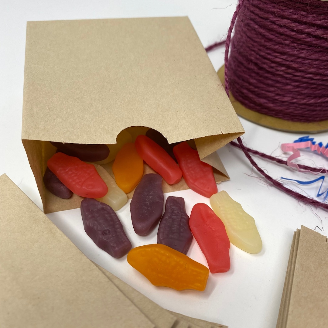 Kraft Snack Sacks 3 3/8'' X 1 3/4'' X 3 1/2'' 10-25 Party Favors Mini ...