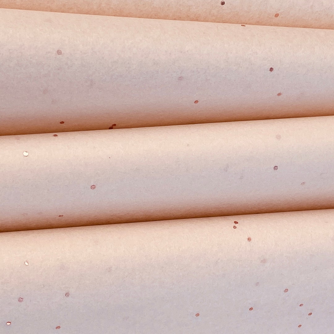 Blush & Rose Gold Gemstone Tissue Paper 5-10 Sheets 20" X 30" Luxury ...
