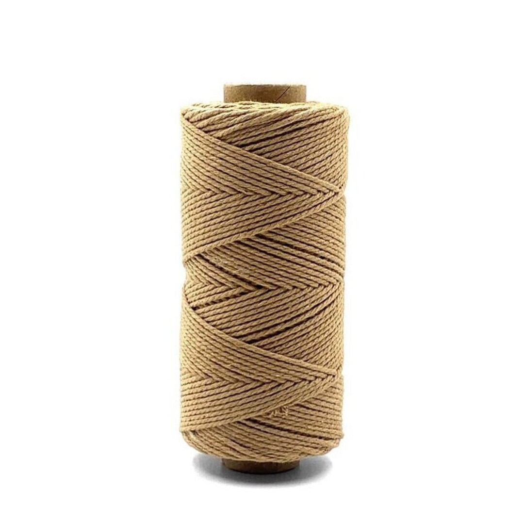 Kraft Baker's Twine 2mm 12 Ply 110 Yard Spool 100% Cotton String Paper ...
