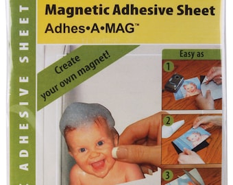 Magnetic Snaps 12pk 5/8in Discs .625" Self Adhesive Easy Open DIY Paper ...