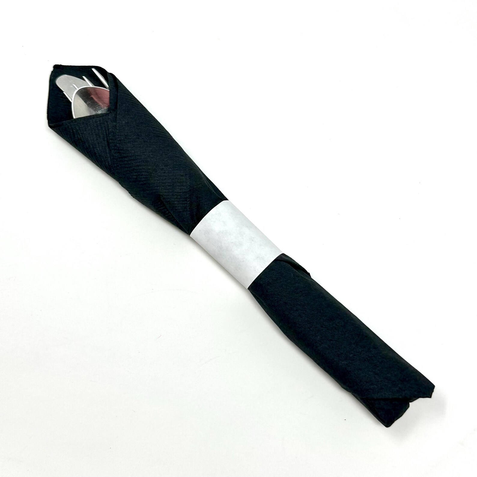 Napkin Bands 25-50 Self Adhesive Paper Ring Wrap Cutlery Wedding ...