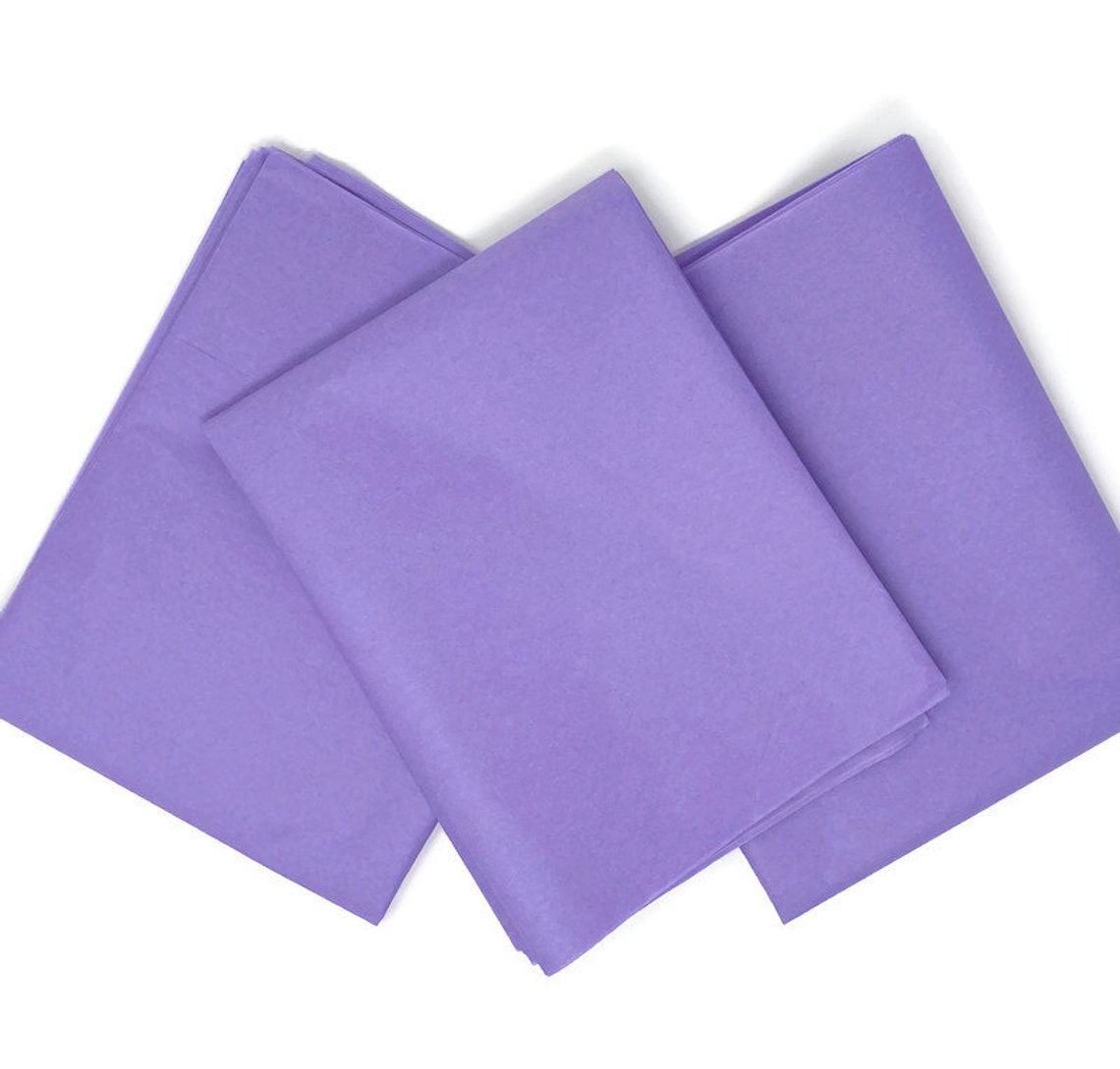 Lavender Tissue Paper 10-20 Sheets 20" X 30" Matte Premium Lilac Purple ...