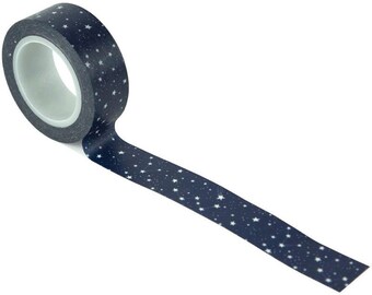 Blue Star Washi Tape | Etsy