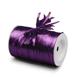 Pearlized Raffia Ribbon 10 Yards Natural Rayon Colored ISPIE | Etsy