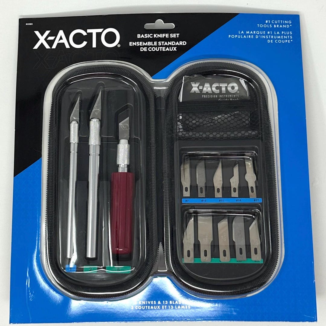 X-acto Knife Set With Carrying Case Precision Cutting Trimming ...