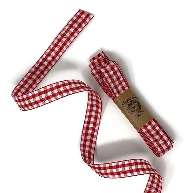 Checkered Ribbon - Etsy