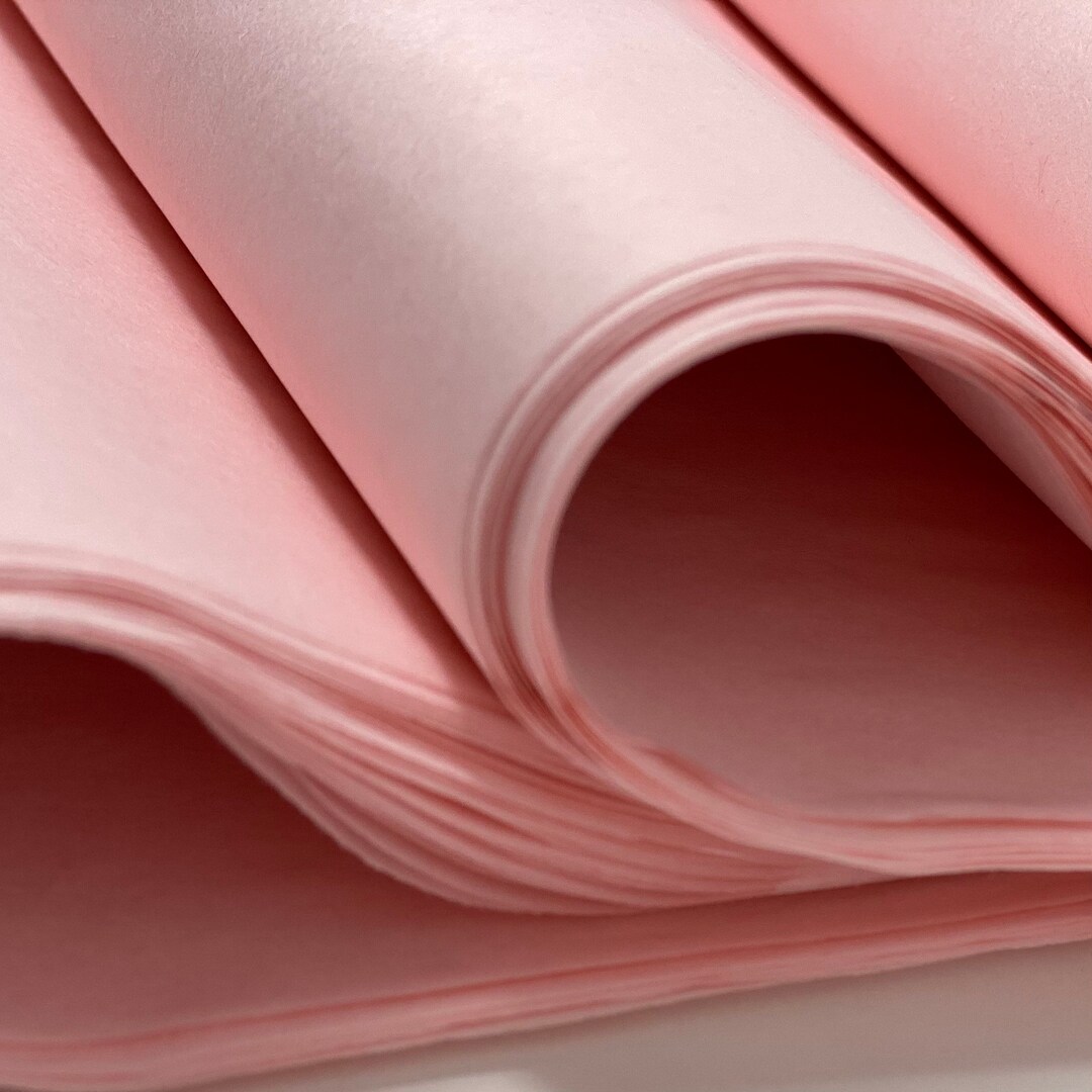 Light Pink Tissue Paper 10-20 Sheets 20" X 30" Matte Premium Pale ...