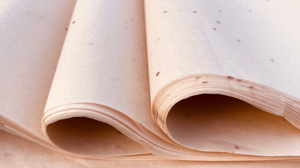 Blush & Rose Gold Gemstone Tissue Paper 5-10 Sheets 20" X 30" Luxury ...