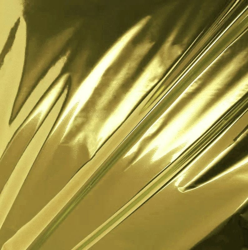 Gold Metallic Film, 5 Sheets Solid Double Sided Mylar Type Food Safe ...
