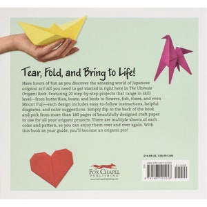 The Ultimate Origami Book Fox Chapel Publishing Paper Folding Animals ...