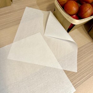 White Deli Paper Glassine Sheets 12" X 12" Wax Paper Food Wrap Deli ...