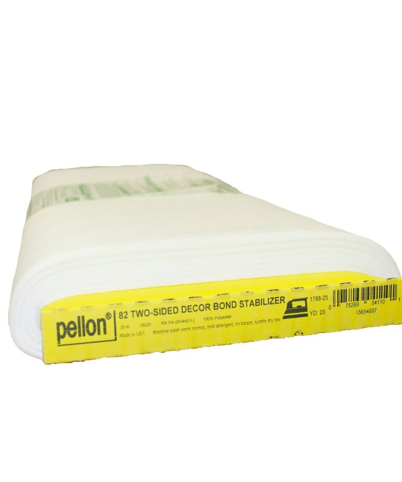 Pellon 82 Interfacing 1 Yard, Two-sided Fusible Stabilizer by the Yard ...