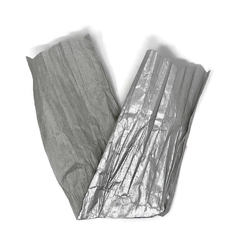 Metallic Silver Paper Raffia Ribbon 100 YDS Party Decor Gift Paper ...