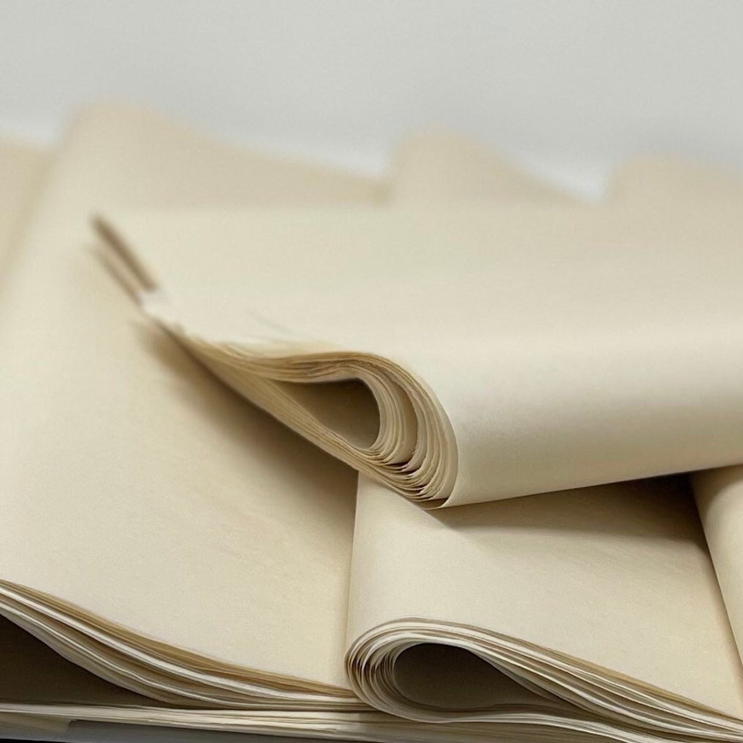 Khaki Tissue Paper 10-20 Sheets 20" X 30" Matte Premium Tawny Sandy Tan ...