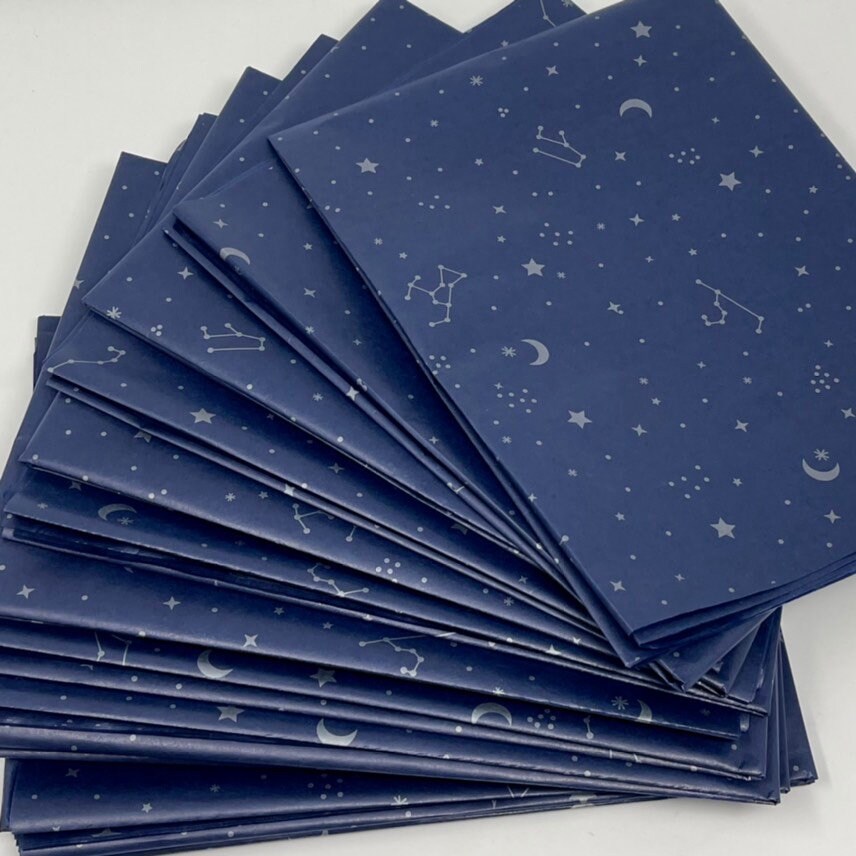 Night Sky Constellations Tissue Paper 20x30 5-10 - Etsy