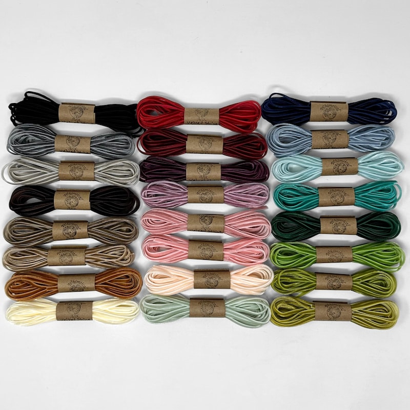 Thin Ribbon for Necklace - Etsy