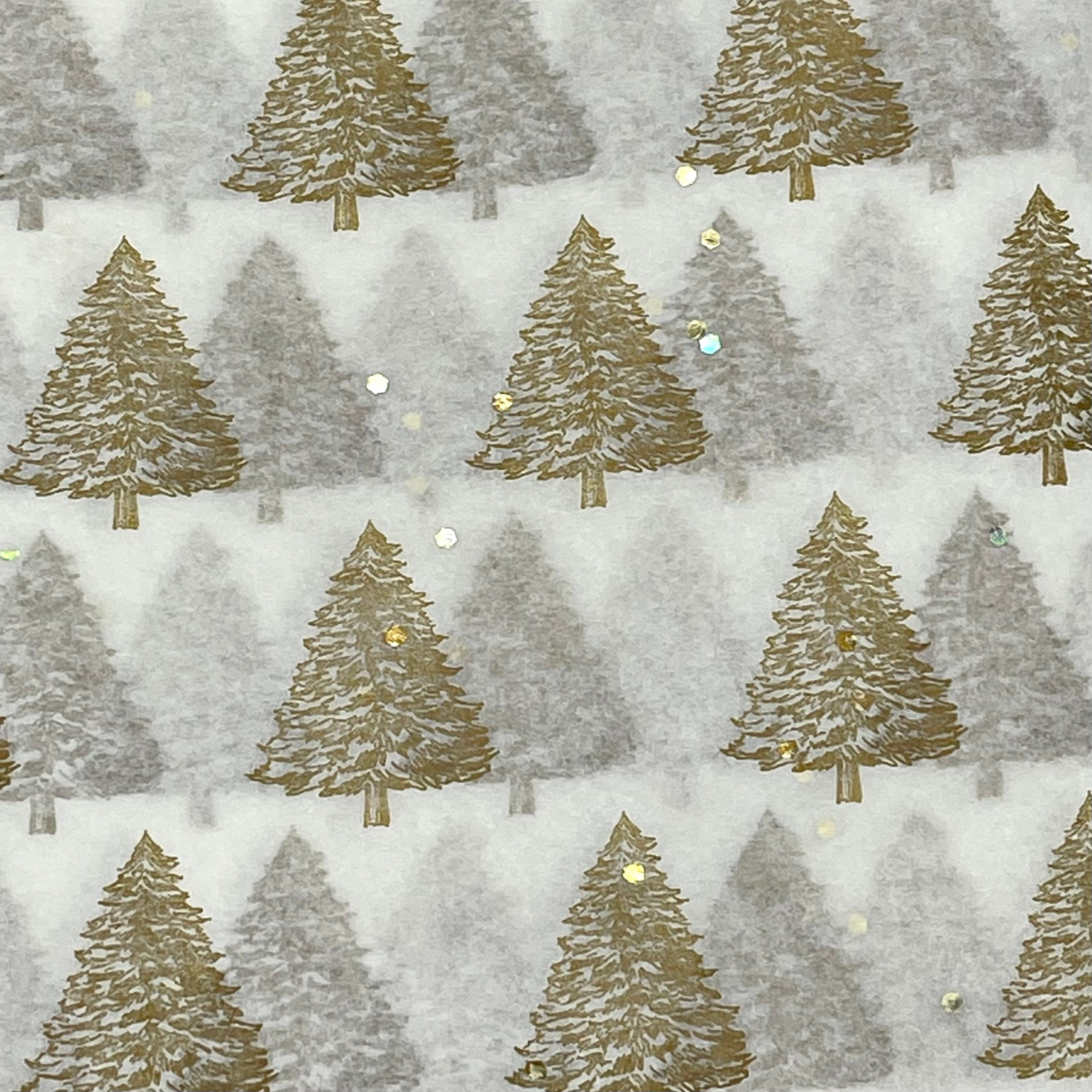 Gold Pearl Trees Gemstone Luxury Sequin Tissue Paper 5-10 - Etsy