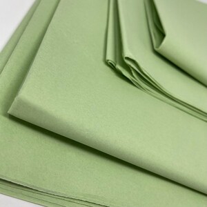 Willow Tissue Paper 10-20 Sheets 20" X 30" Matte Premium Lime Cream ...
