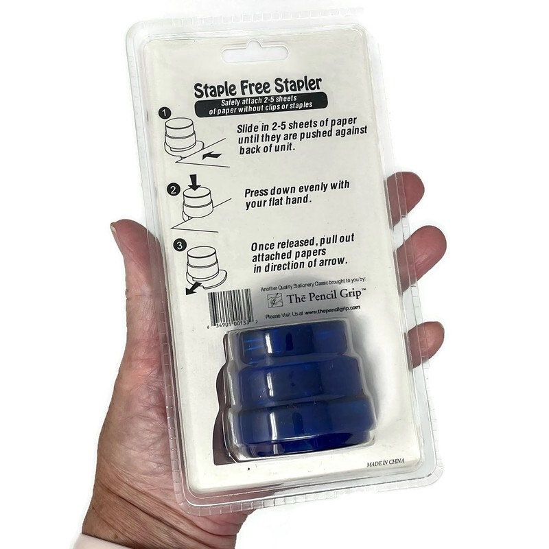 Staple Free Stapler Papercraft Card Making Arts Crafts Binding - Etsy