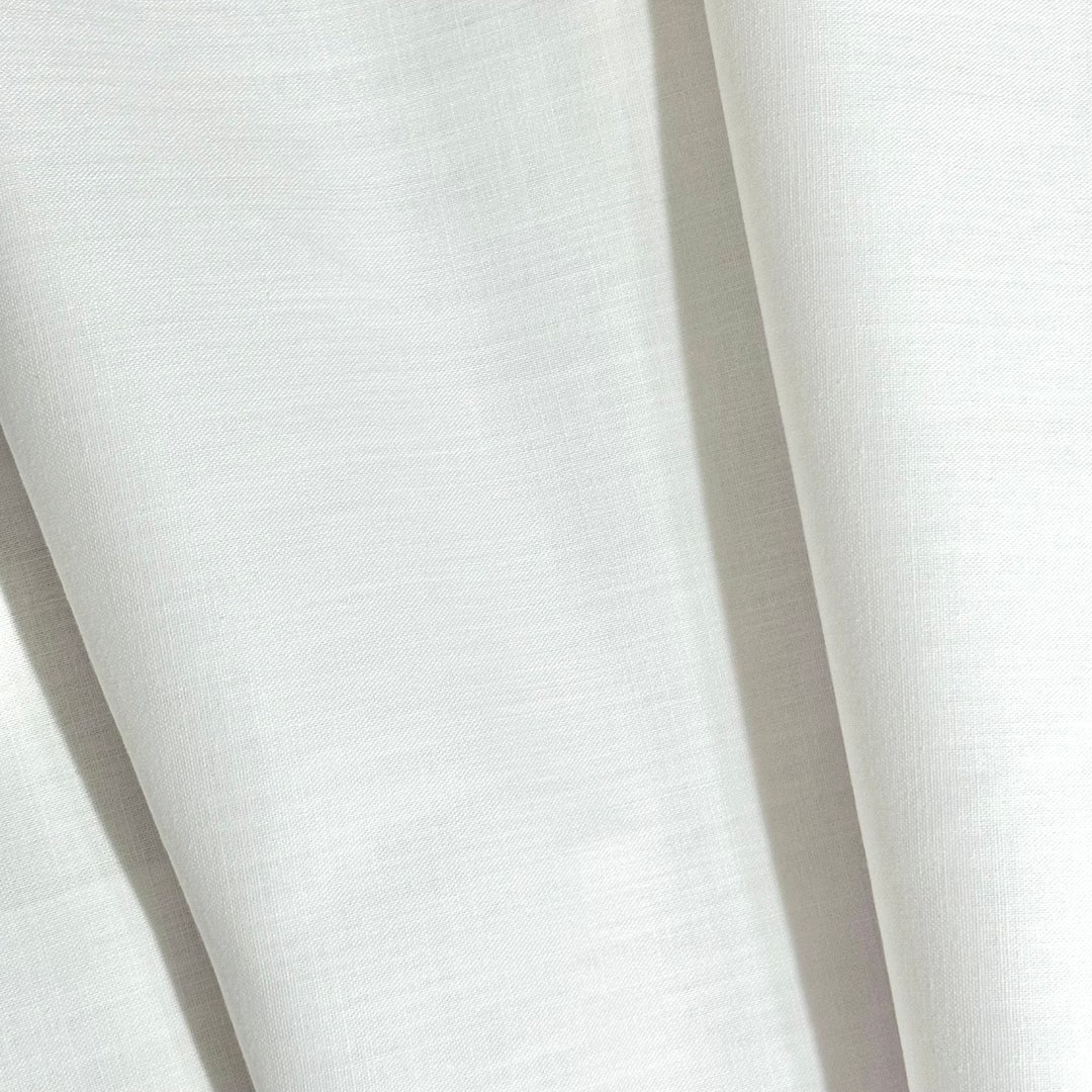 Weavers Cloth White Cotton Polyester Blend Choose 1/2 - 1 Yard Punch ...