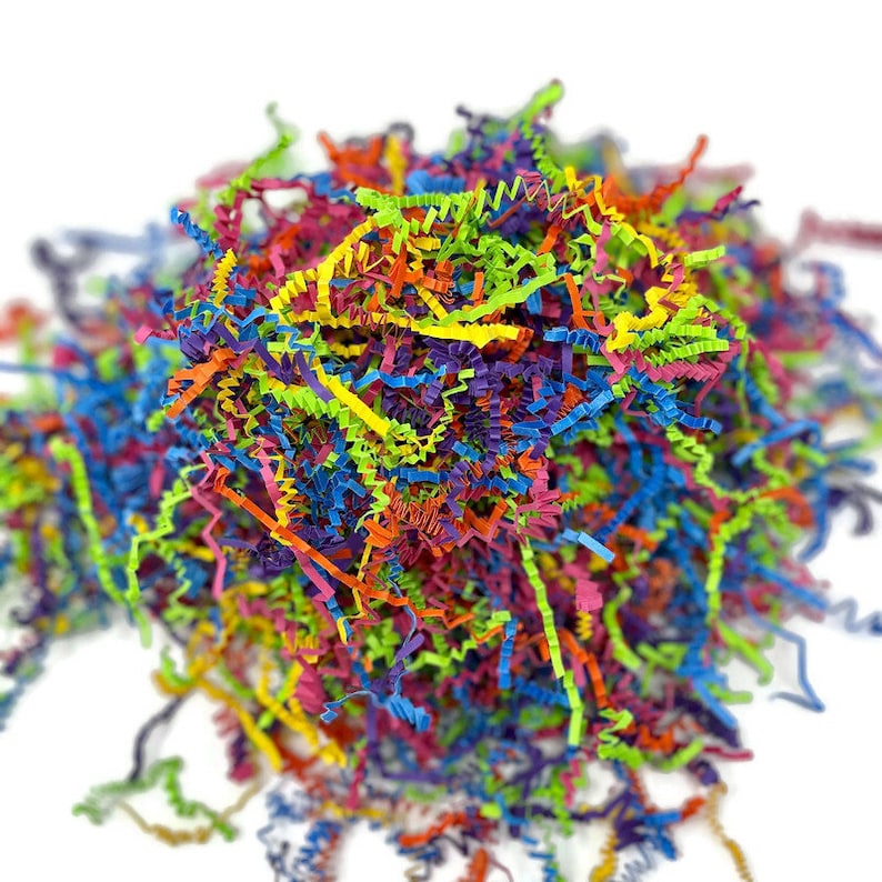 Unicorn Barf Crinkle Paper Shred 4oz Eco-friendly Gift - Etsy