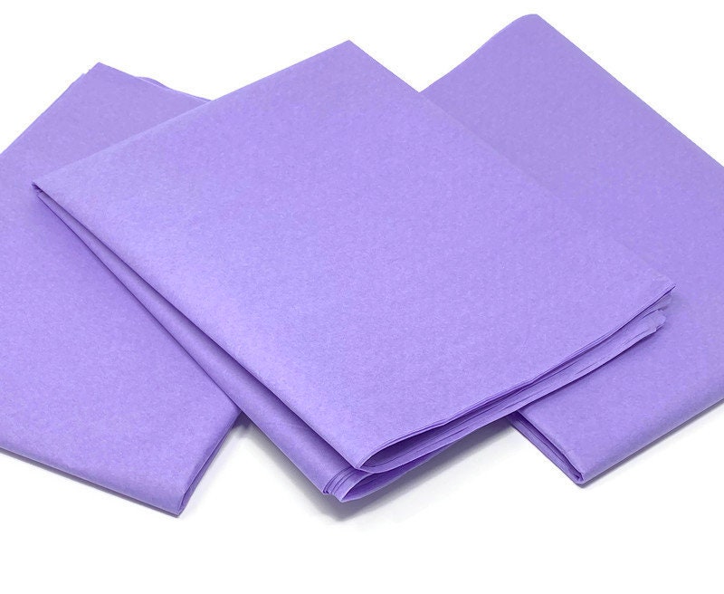 Lavender Tissue Paper 10-20 Sheets 20" X 30" Matte Premium Lilac Purple ...