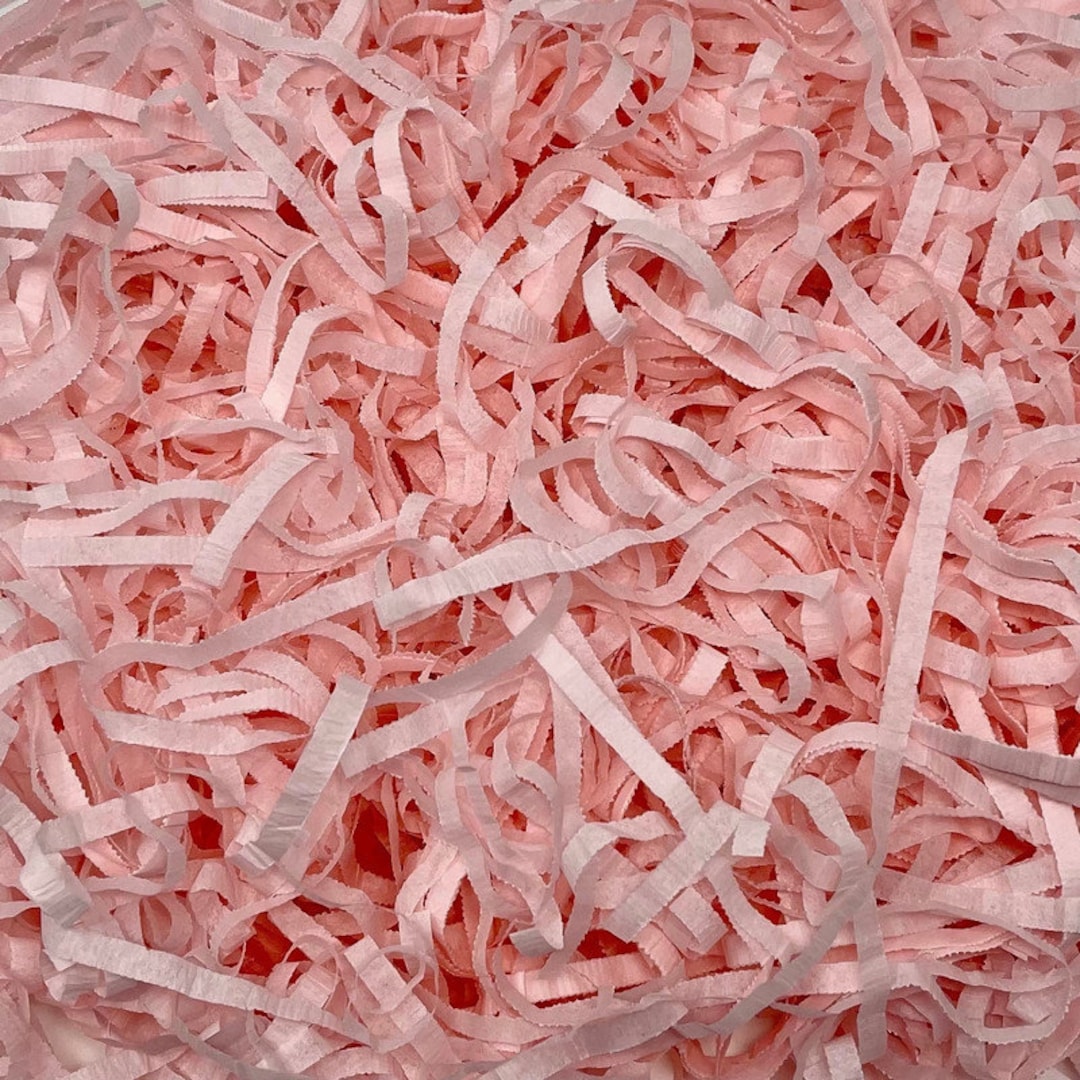 Lt Pink Tissue Paper Shred 2oz Premium Shredded Eco-friendly Gift ...