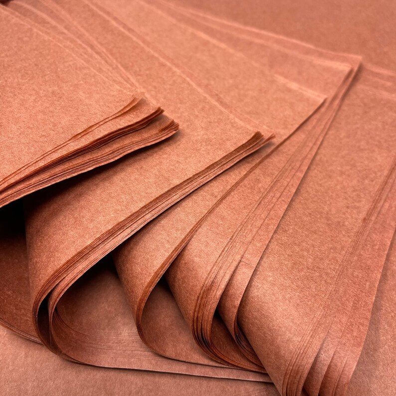 Cinnamon Tissue Paper 10-20 Sheets 20 X 30 Matte - Etsy