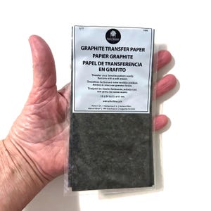 Graphite Transfer Paper 12x24in One Sheet Walnut Hollow Wood Chipboard ...