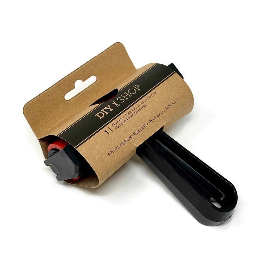 Brayer 3.75" Roller Burnish Ink Paint Glue Craft Hobby Printing ...