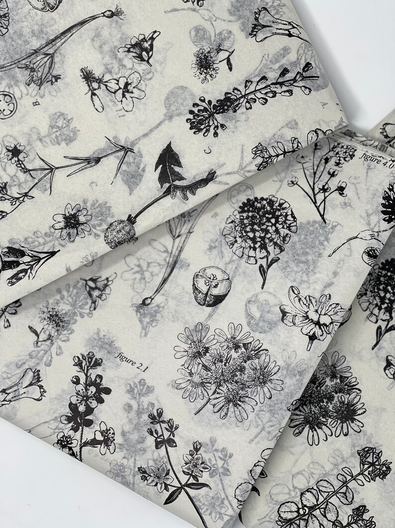 Botanical Tissue Paper 24 Sheets 20 X 30 Bulk | Etsy