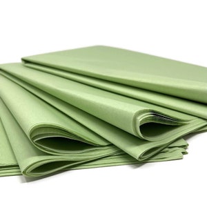 Willow Tissue Paper 10-20 Sheets 20" X 30" Matte Premium Lime Cream ...