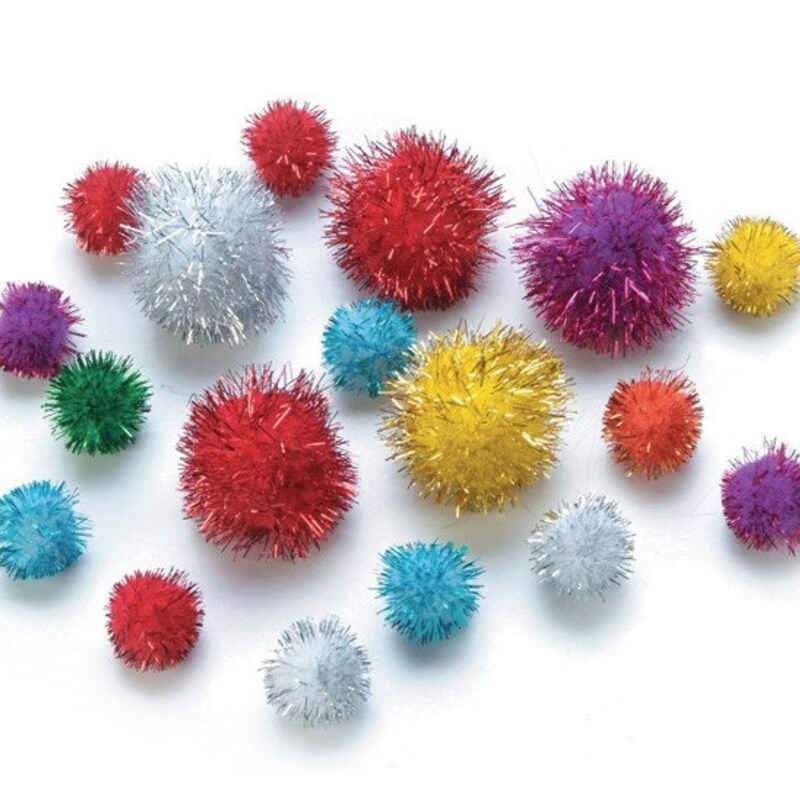 Pom Pom Ornament - Etsy