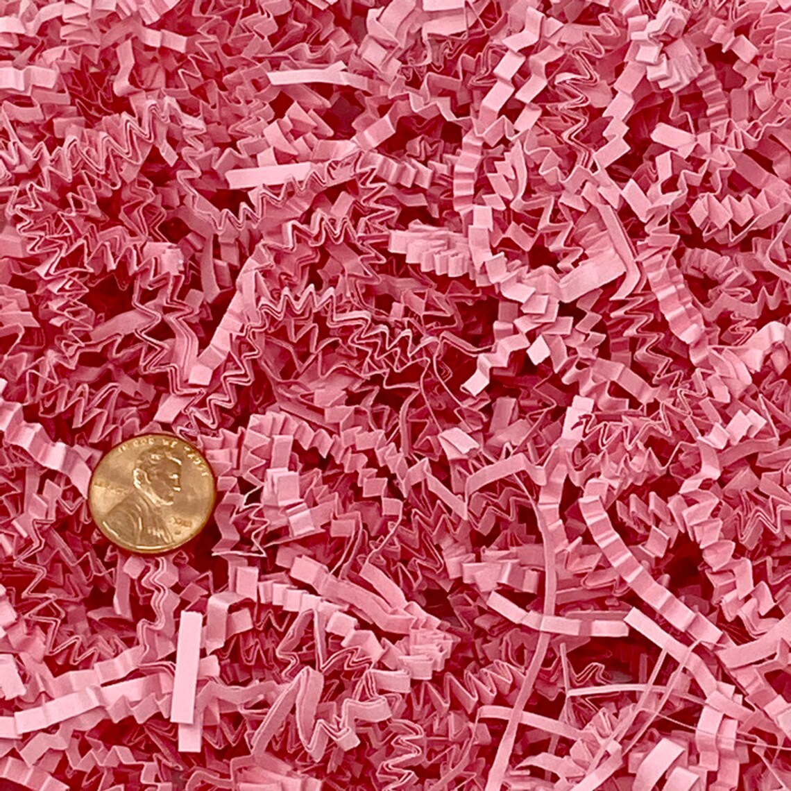 Lt Pink Crinkle Paper Shred 4oz Eco-friendly Gift Wrapping - Etsy