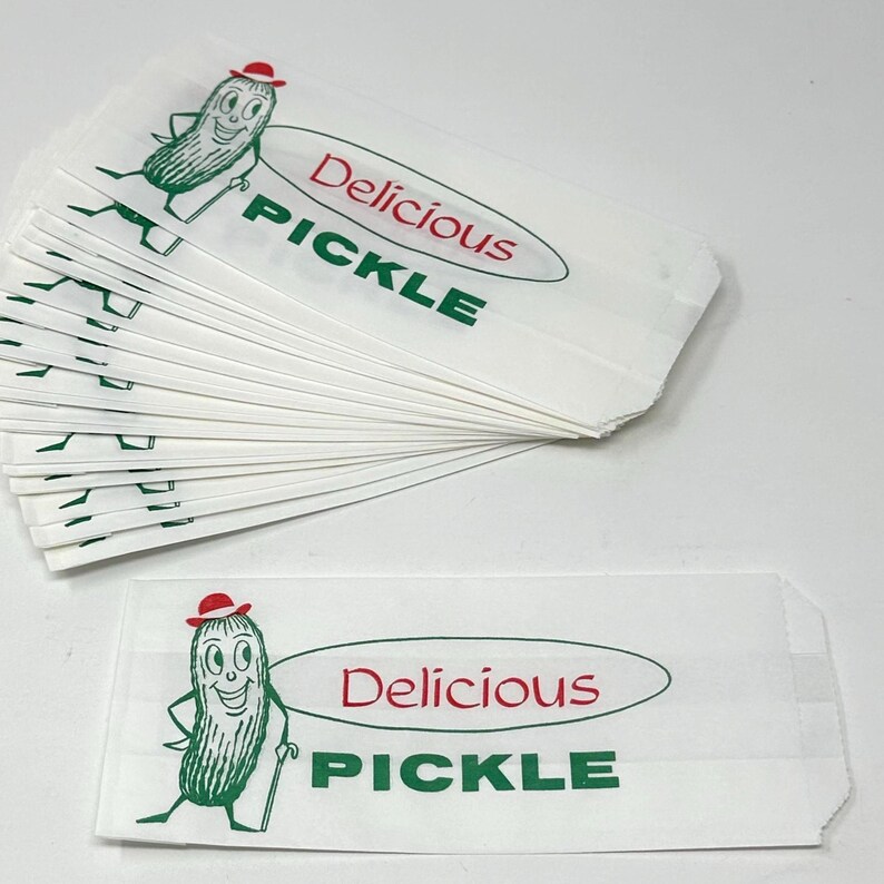 Pickle Bags Family Movie Night BBQ Eco-friendly Party Favor Treat Bags ...