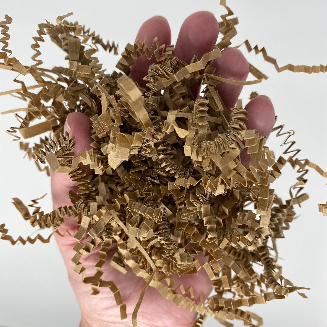 Kraft Crinkle Paper Shred 4oz Eco-friendly Gift Wrapping Baby ...