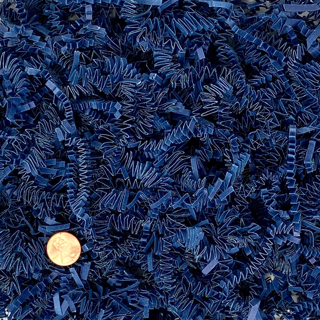 1 LB Navy Crinkle Paper Shred Eco-friendly Gift Wrapping Baby - Etsy