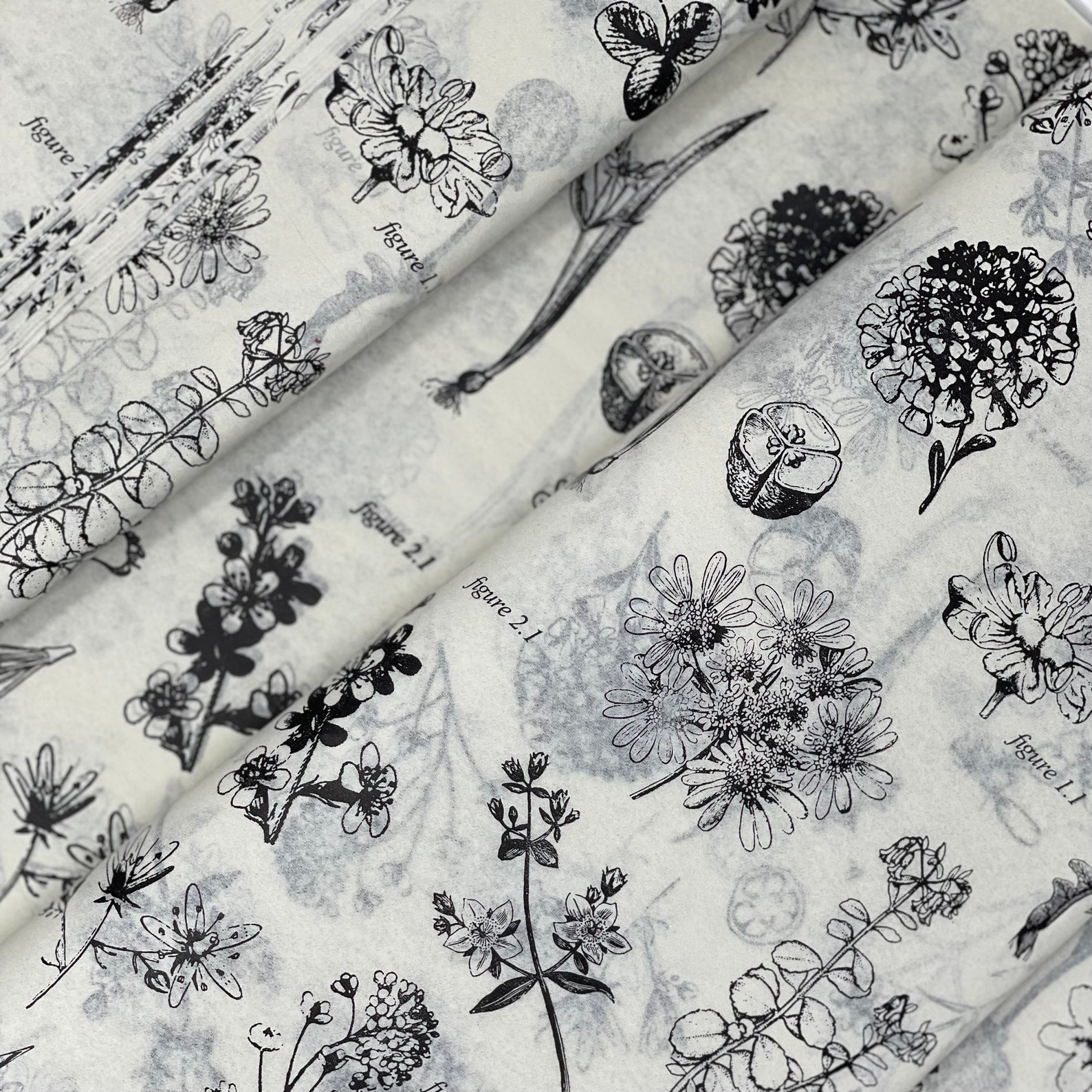 Botanical Tissue Paper 24 Sheets 20 X 30 Bulk | Etsy