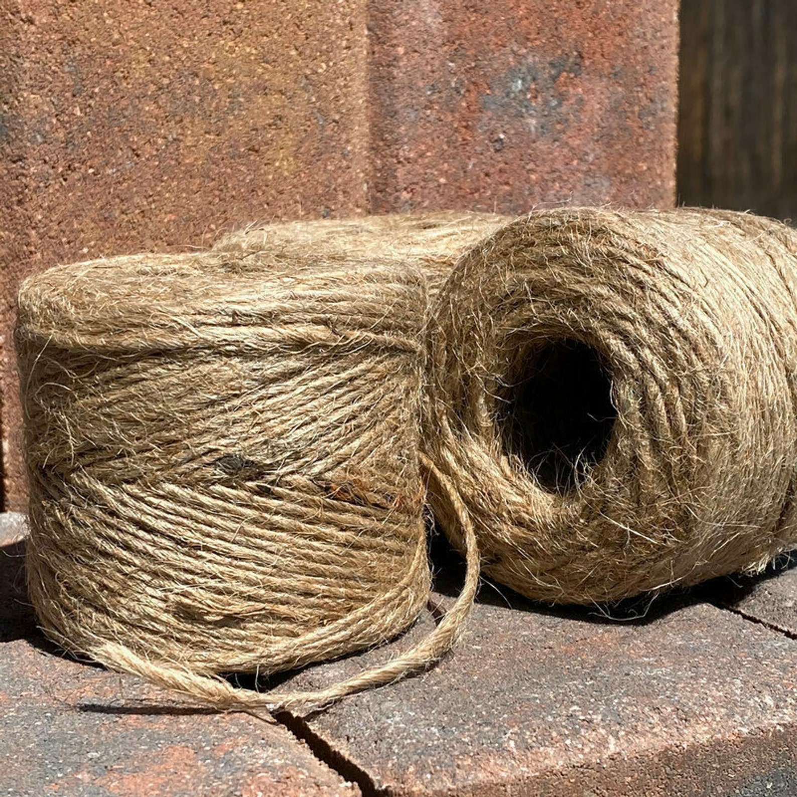 Jute Twine 1 Ply 30 Ft 1mm 10 Yds Craft Gift Wrap Macrame | Etsy