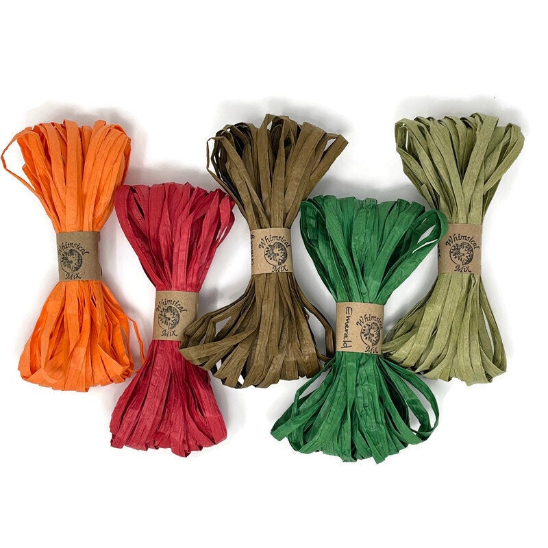 Paper Raffia Ribbon 10 YDS Party Decor Gift Wrap Paper Craft - Etsy