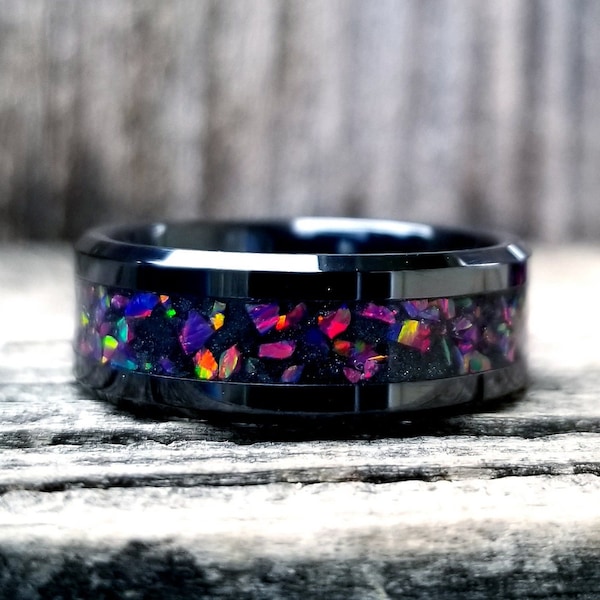 Fire Opal Ring - Etsy