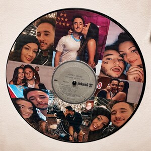 Custom Record Photo Collage - Etsy